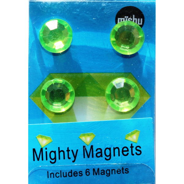 884M -Light Green Gem 6 Pack – My Mighty Magnet
